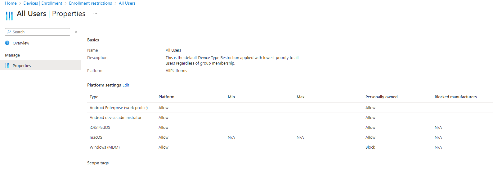 How to block BYOD from enrolling into intune - Microsoft Q&A