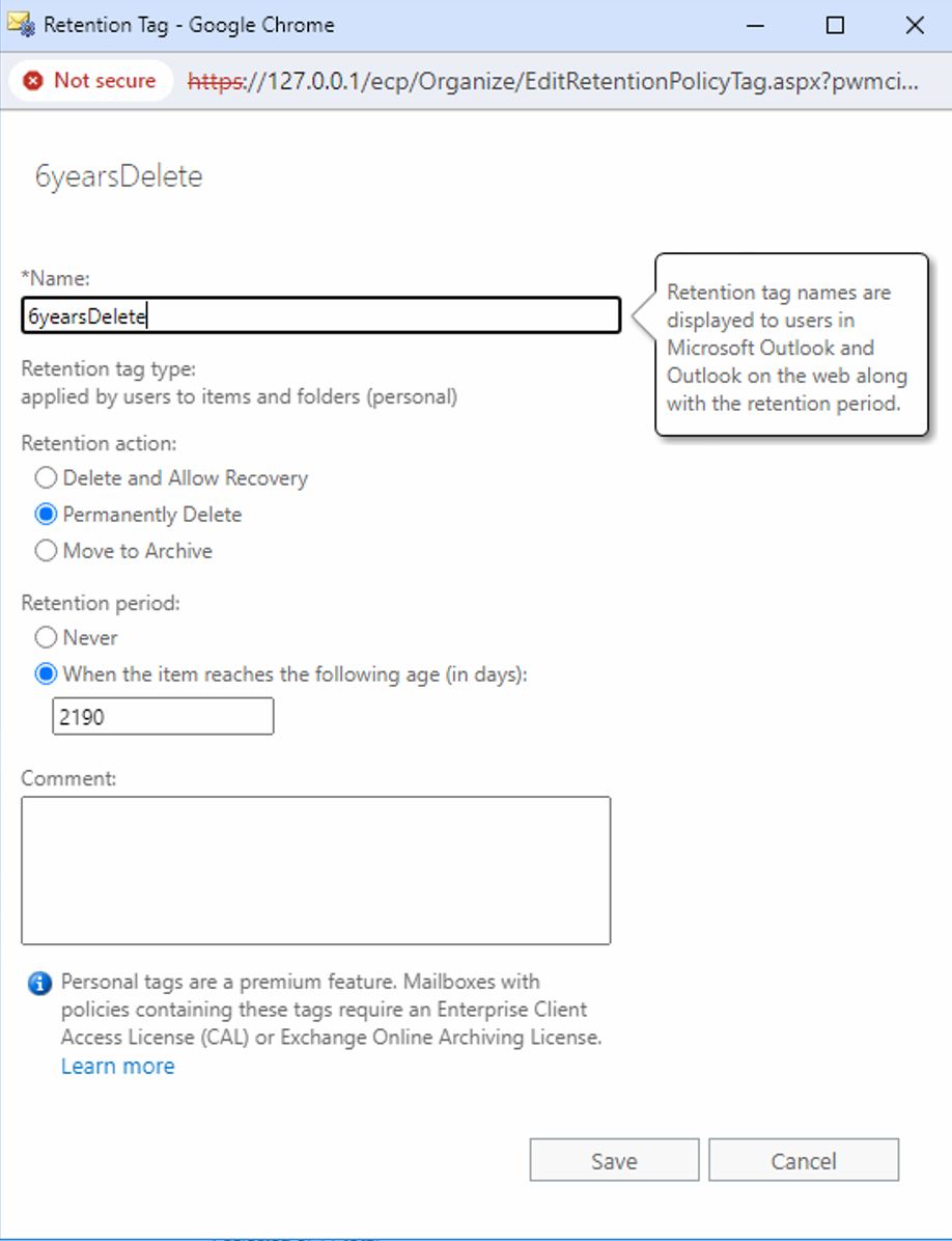 cleaning old items in mailbox - Microsoft Q&A