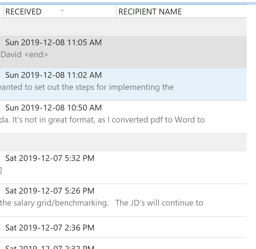 Recipients not showing in Outlook 2013 - Sent Items - Microsoft Q&A