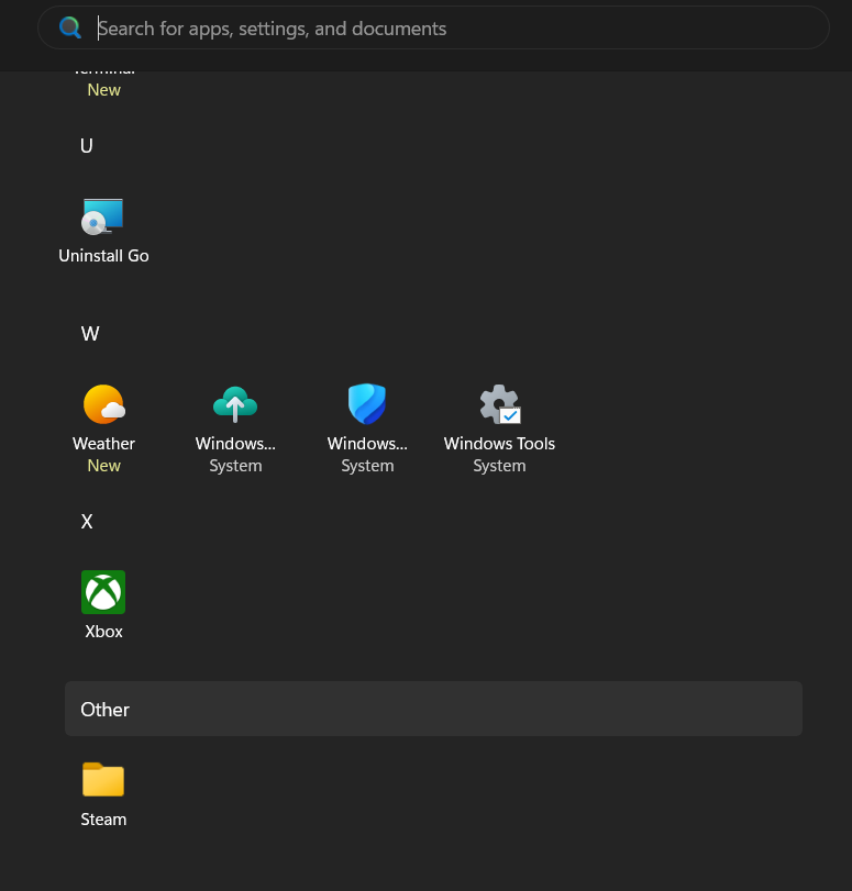 Empty Folder Pinned to Start - Microsoft Q&A