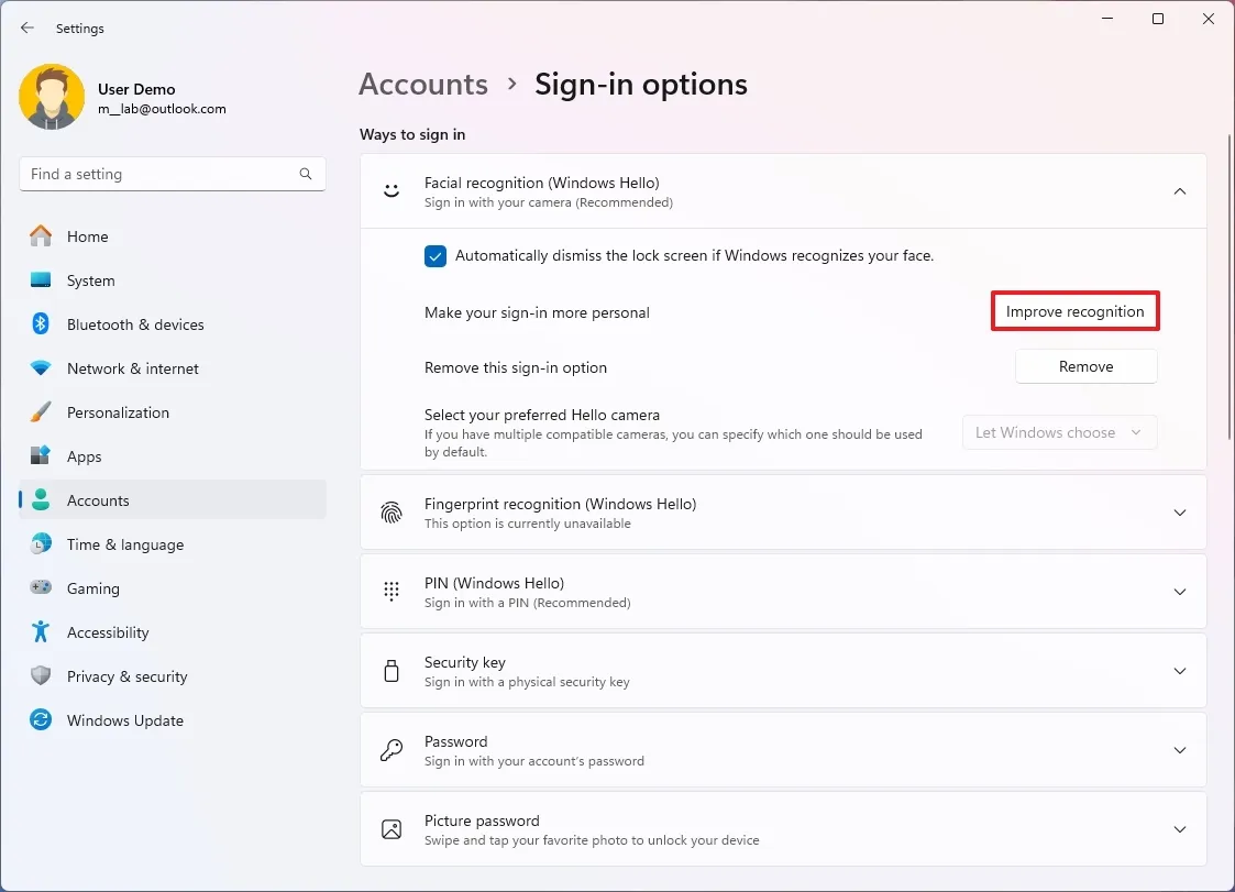 [Article] How to Setup and Use Windows Hello for Signing into Windows ...