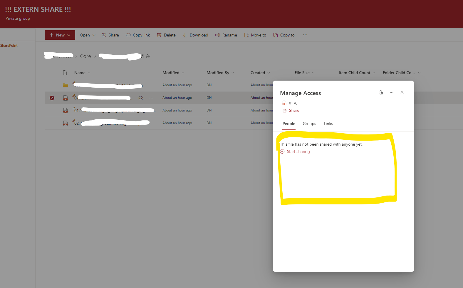 Why external user see all members in SharePoint website ( project ...