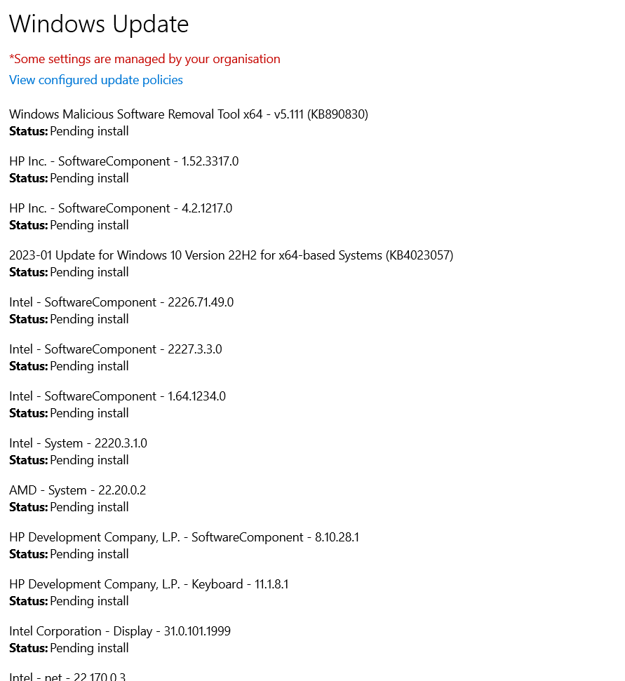None of the Windows 10 device are apply Wsus reg key - Microsoft Q&A