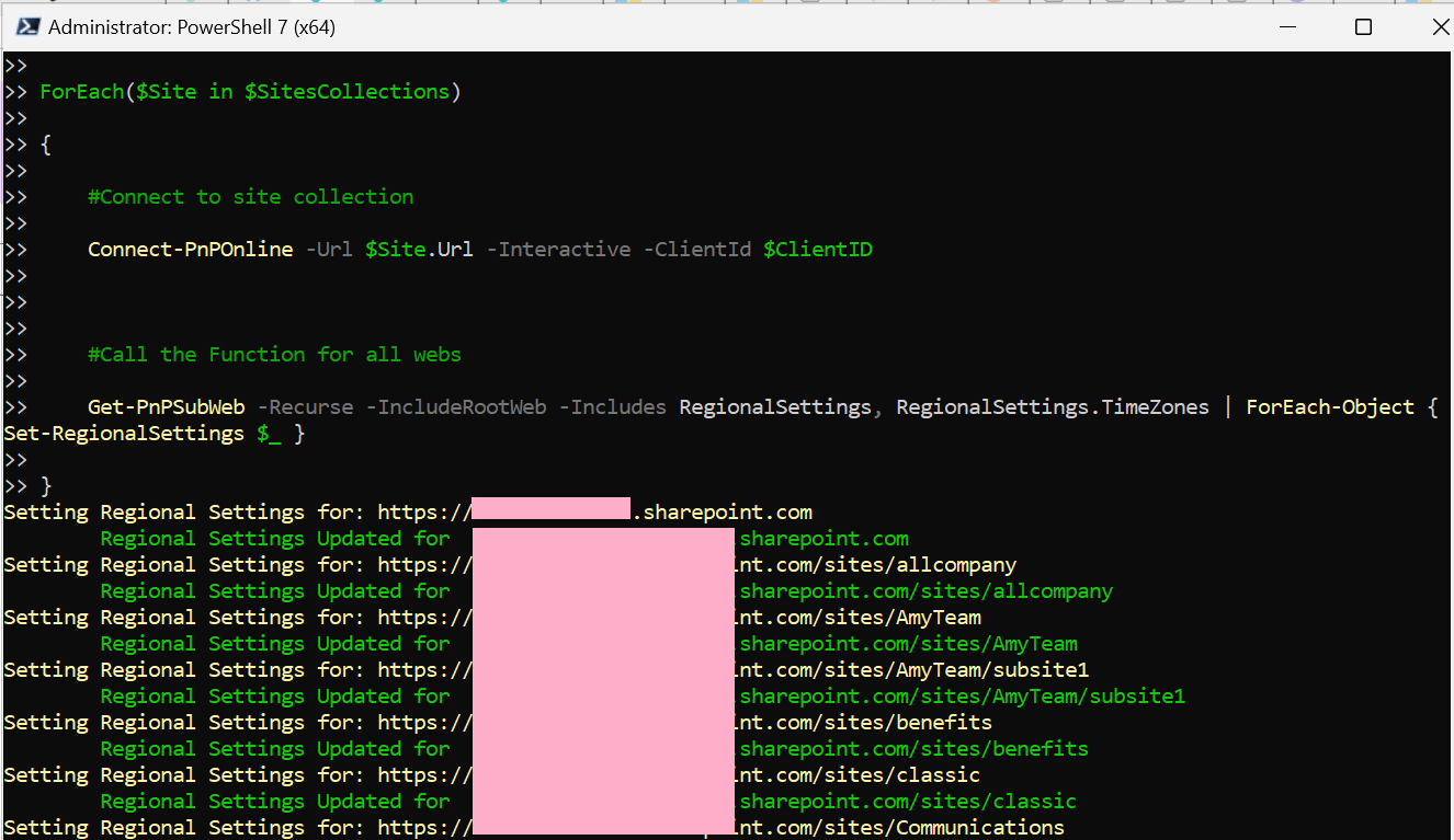 Region (locale) setting in M365 SharePoint - Microsoft Q&A