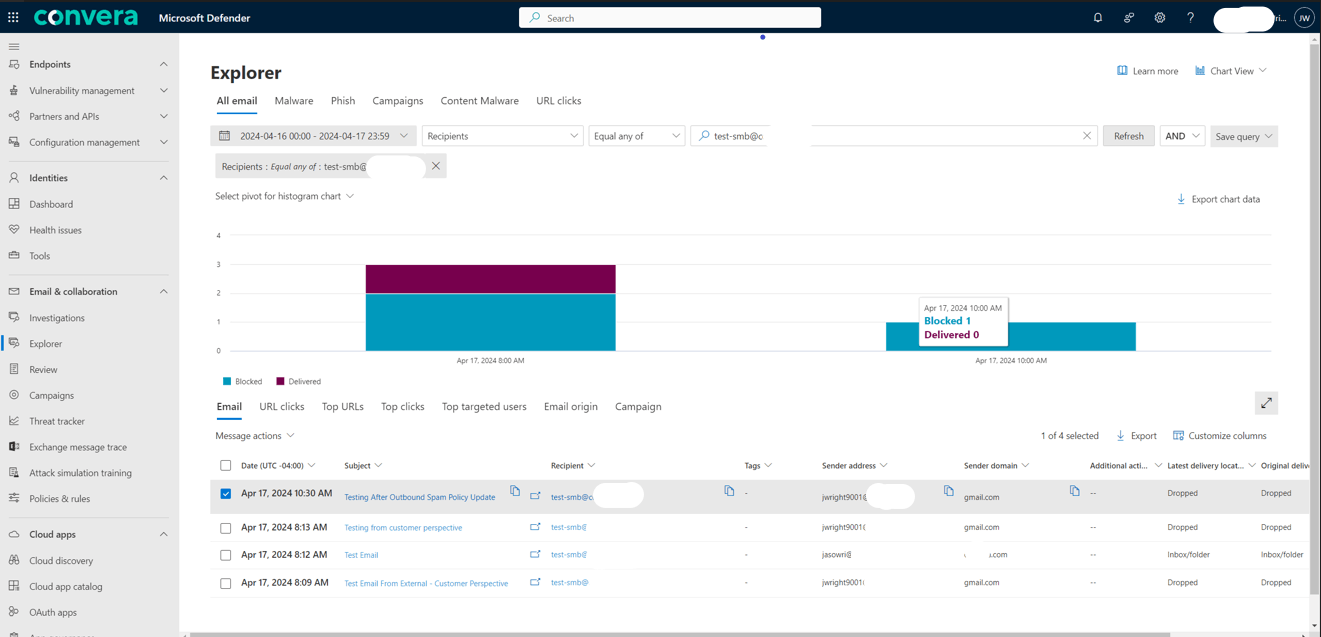 Our Forward emails from our 365 tenant shared mailboxes - Microsoft Q&A