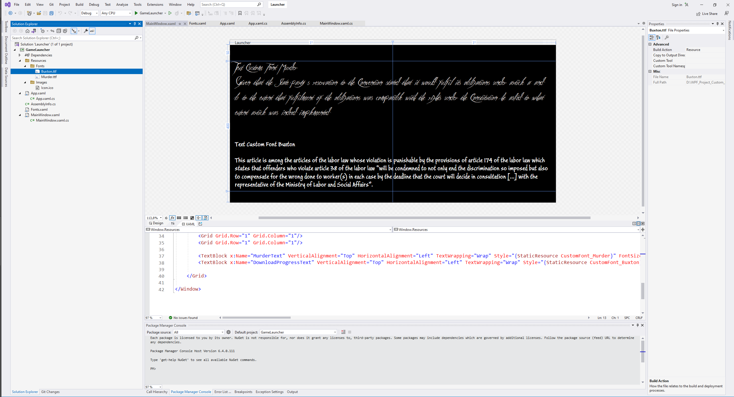 dotnet publish -r win-x64 -c Release -o ./publish loses embedded fonts ... dotnet publish -r win-x64 -c Release -o ./publish loses embedded fonts ...