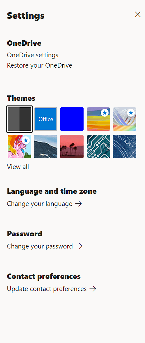 OneDrive dark mode not available - Microsoft Q&A