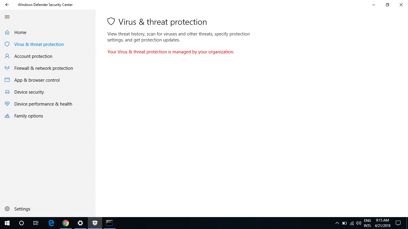 Windows Defender Is Not Working IN Taskbar - Microsoft Q&A