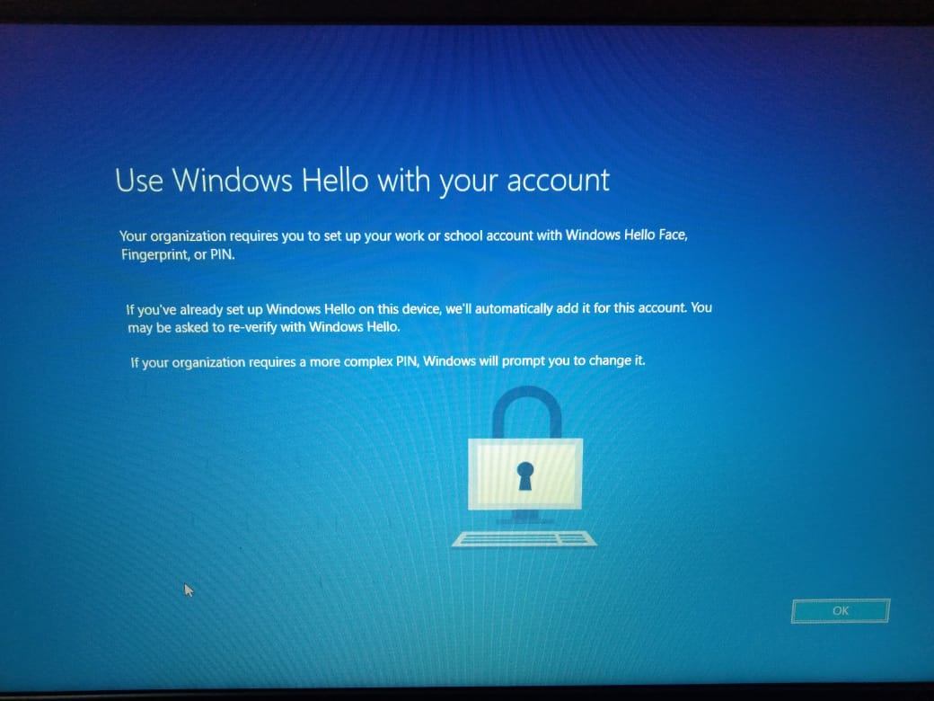 disable windows hello fingerprint - Microsoft Q&A