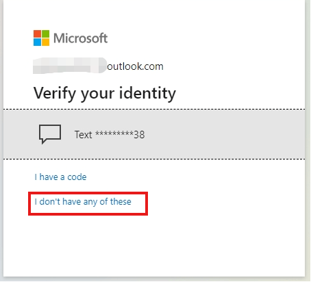 How to recover my hotmail password without my phone number - Microsoft Q&A