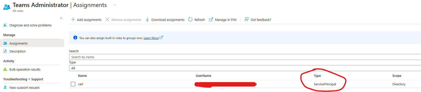 Getting a 401 when promoting a group to a team using app-only token - Microsoft Q&A