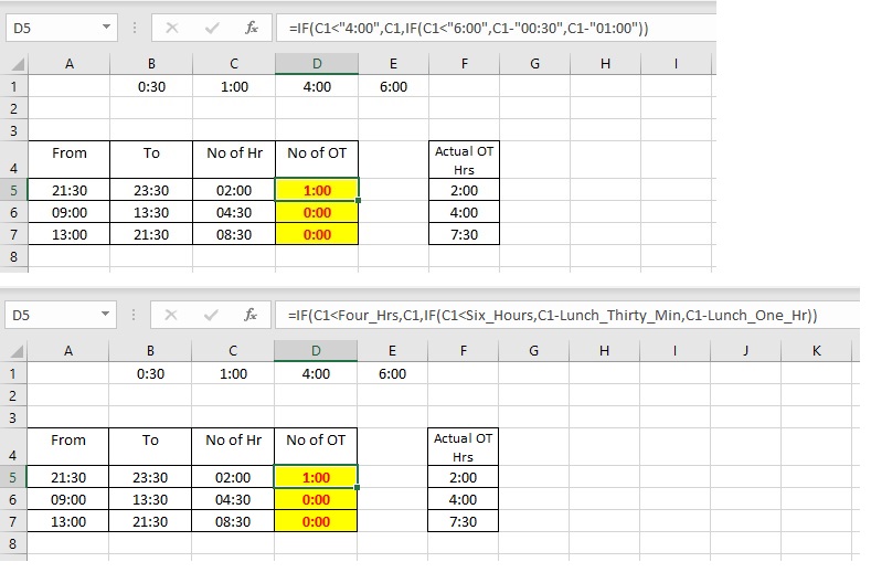 Overtime Calculation with Many Conditions - Excel - Microsoft Q&A