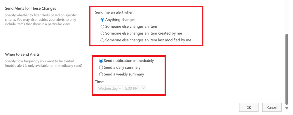 Why am I receiving emails from SharePoint about changes that were not ...