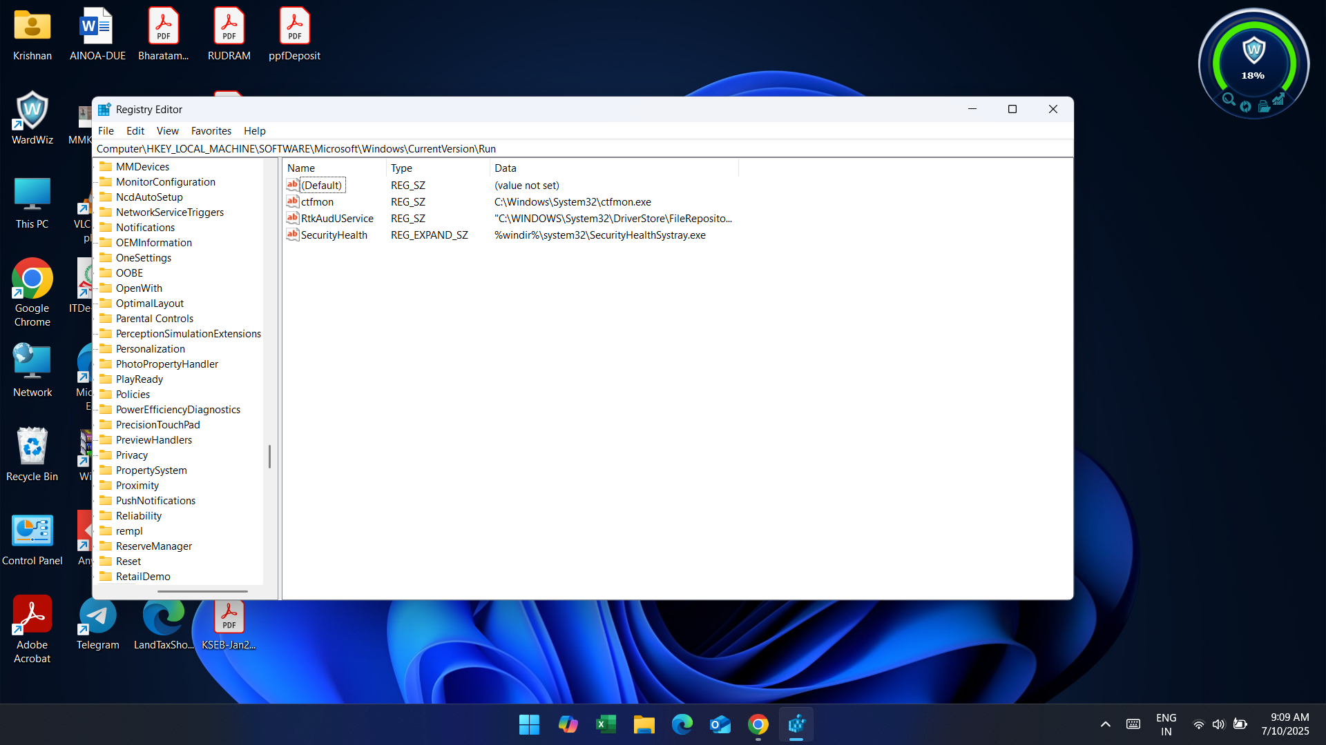 Windows 11 auto run of ctfmon command fails at every restart ...