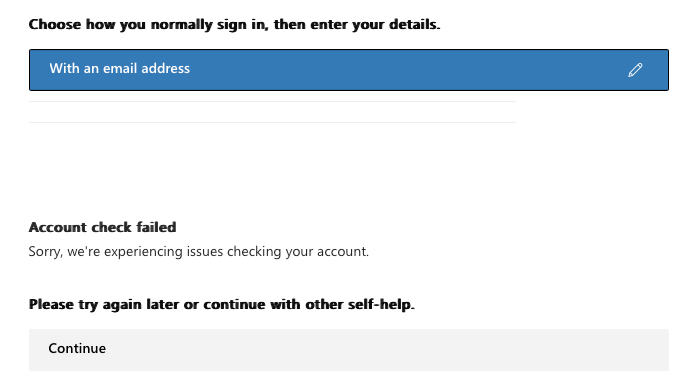 How can I recovery a Microsoft account with turned on two-step verification but one of the ...