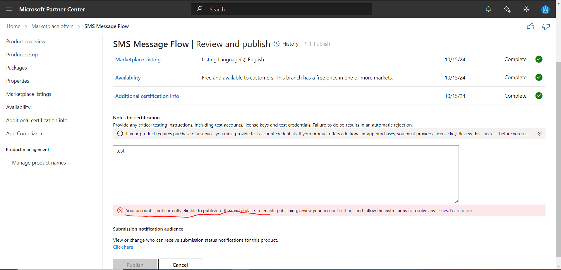 Publishing Custom Teams App to Microsoft Store failed - Microsoft Q&A