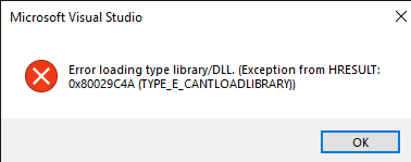 Unable to create a VSTO document project - Microsoft Q&A