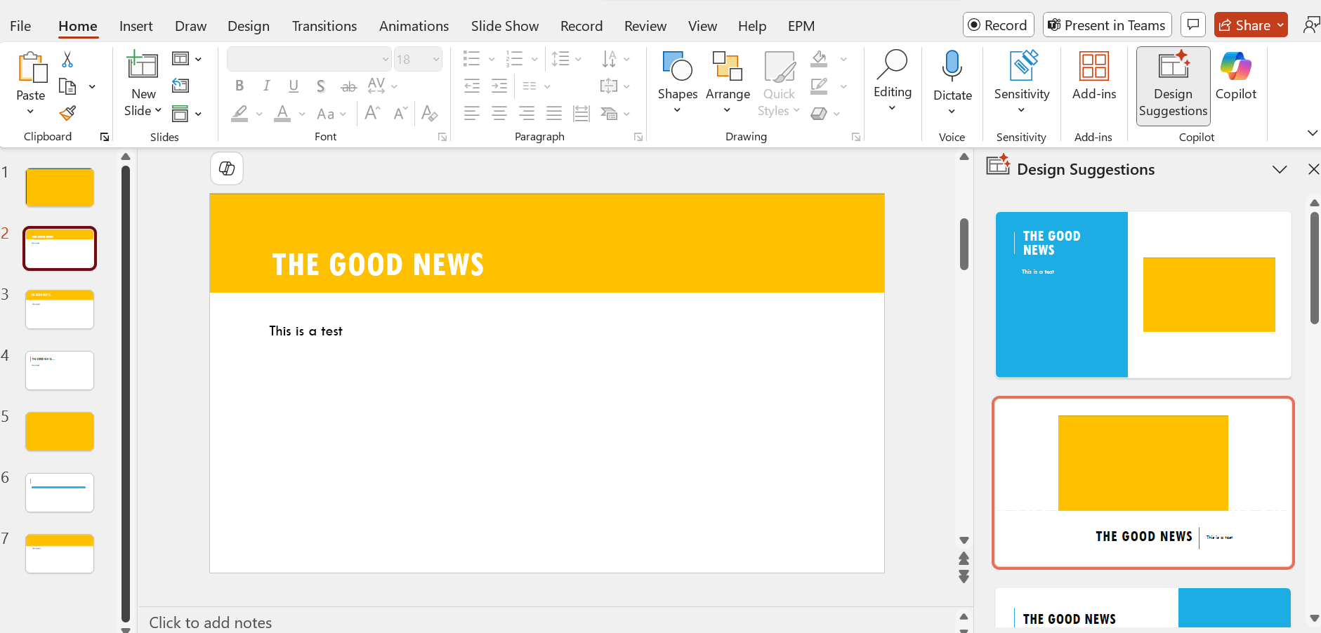 Microsoft PowerPoint Designer Issue – Sorry, no design ideas for this ...