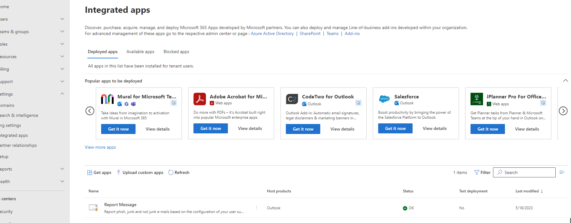 Report Tool Not Available for Shared Mailboxes - Microsoft Q&A