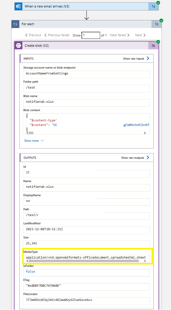 How can I prevent the content type of an email received in a shared ...