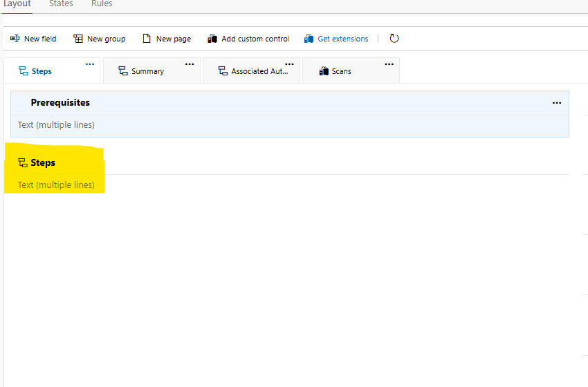 How to make the Steps field in test case mandatory in Azure DevOps ...