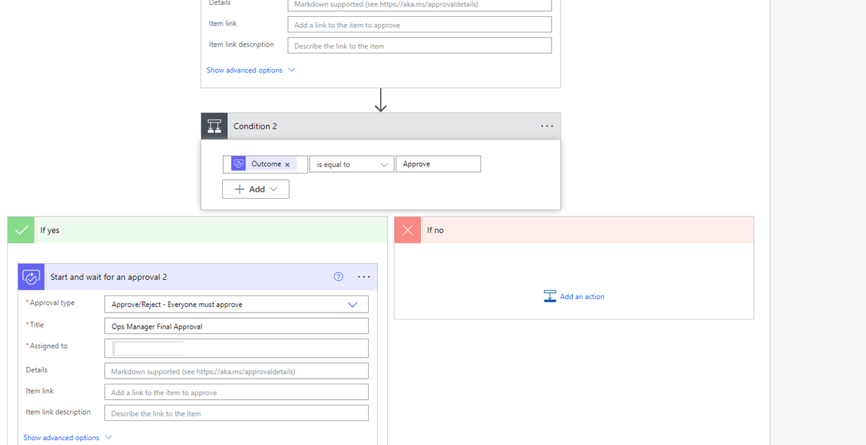 MS Forms - trigger approval event from multiple checkboxes being ticked ...