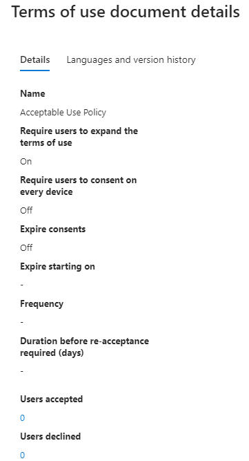 How do I enforce acceptance of a Terms Of Use Policy for a Shared File ...