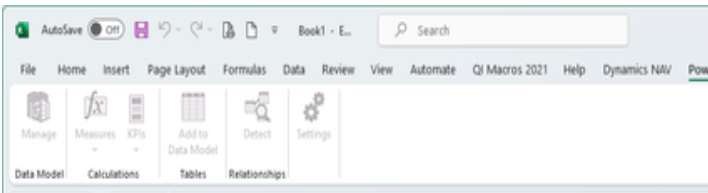 Power Pivot Ribbon Greyed Out - Microsoft Q&A