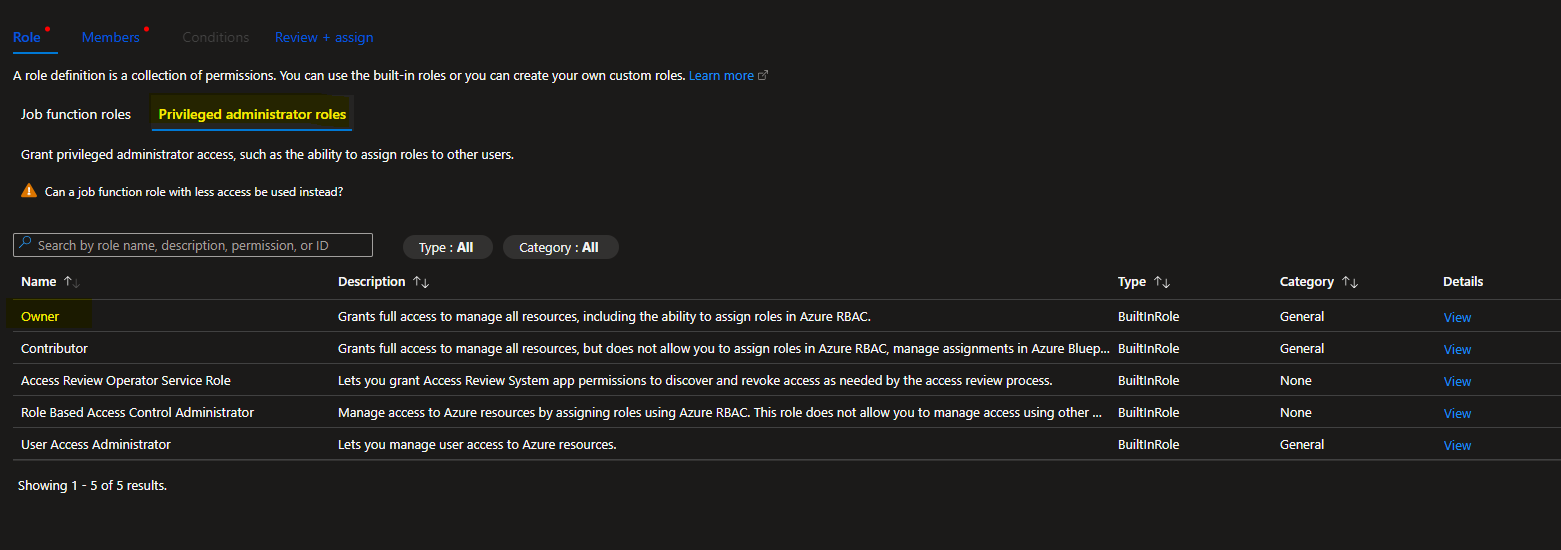 Unable to Transfer Owner Role To Different Account - Microsoft Q&A