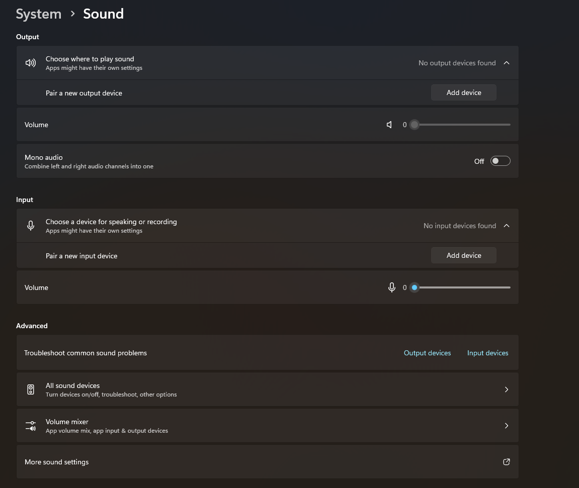 Intel high definition DSP No audio device installed problem ...