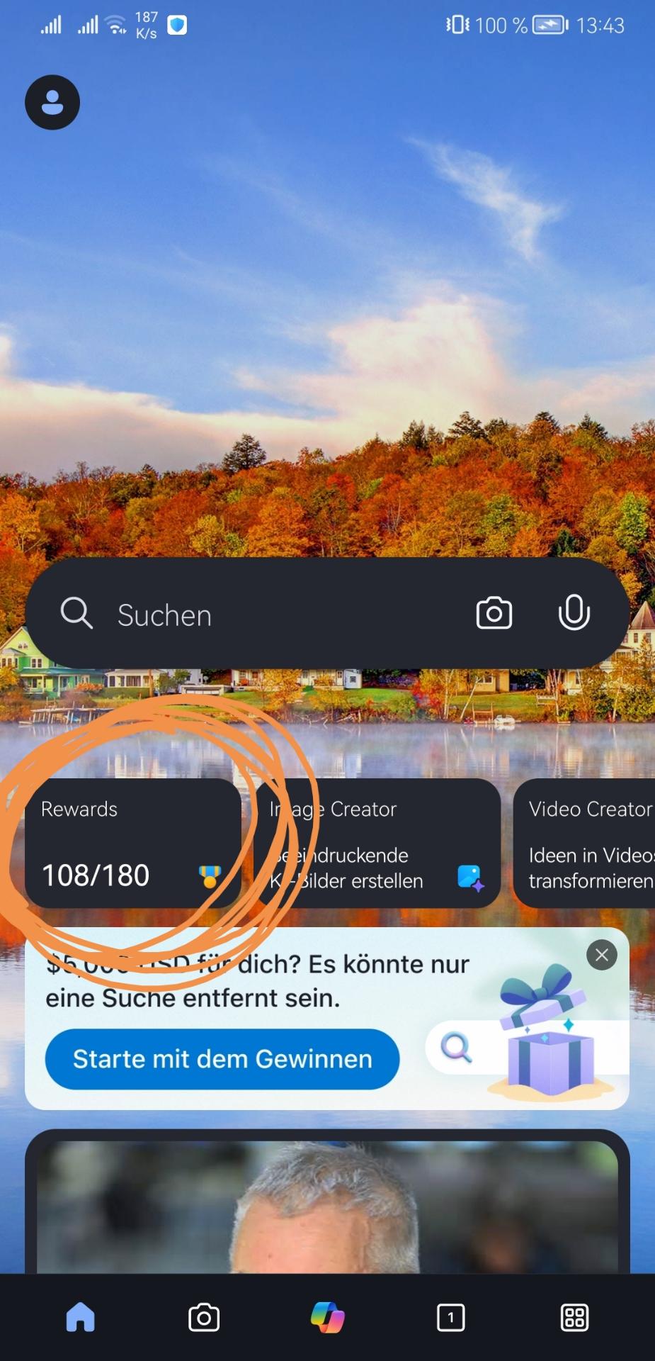 Unable to Collect "Check in to Bing App" Points in Microsoft Edge ...
