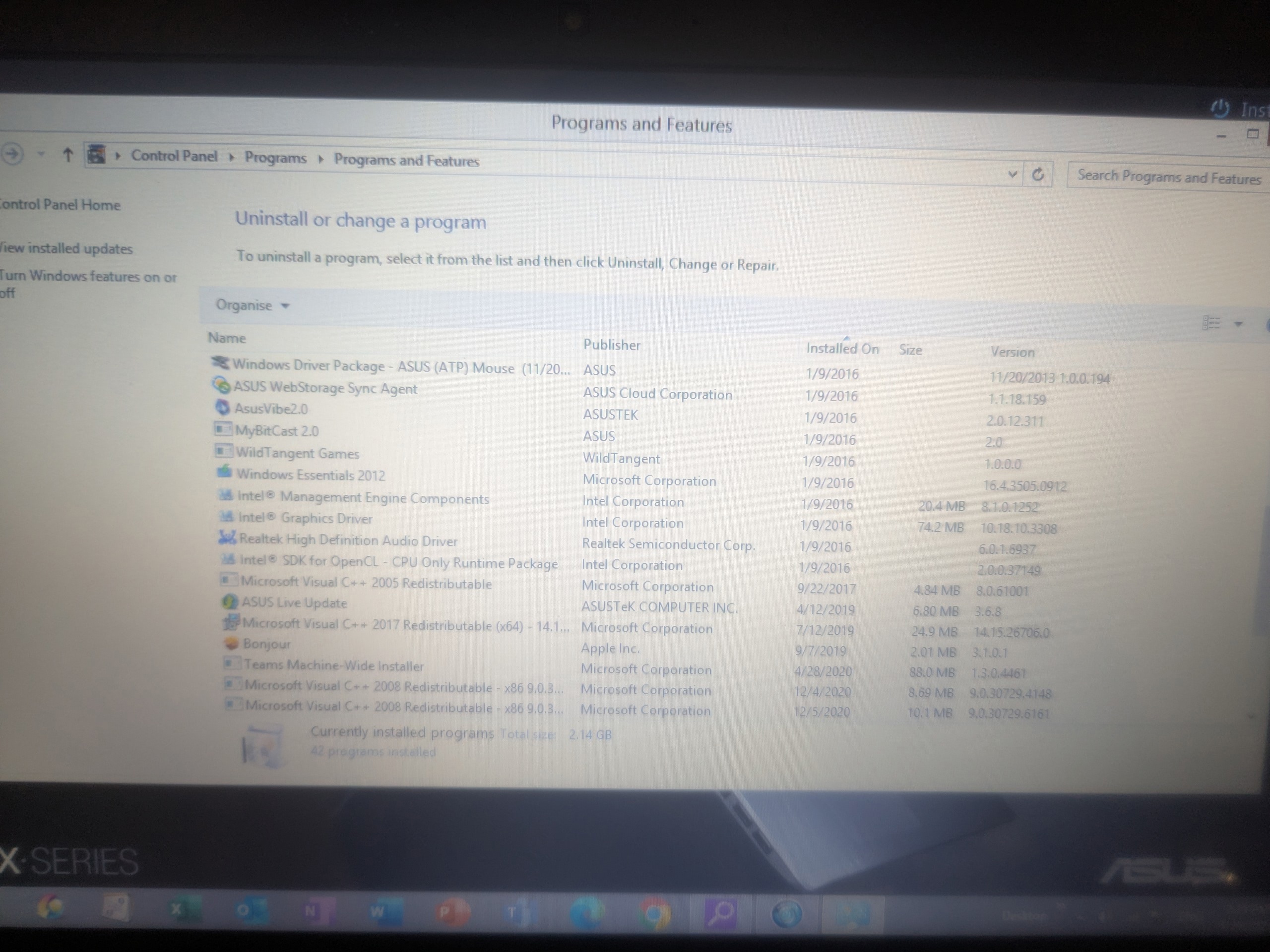 What programs to uninstall before factory resetting my ASUS laptop ...