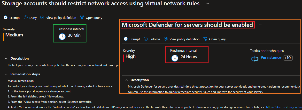 How much time to reflect the results in Defender for Cloud ...