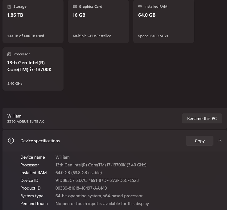 Multiple event errors and warning after changing GPU - Microsoft Q&A
