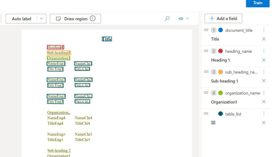 How to train a custom model to extract data from a PDF with nested grouping? - Microsoft Q&A