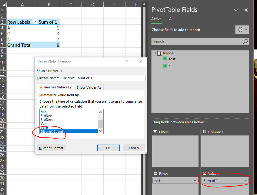 PivotTable not appearing when creating a new pivot when selecting "add ...