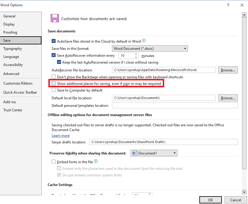 How do I disable the new folder button when saving from Word or Excel to SharePoint - Microsoft Q&A