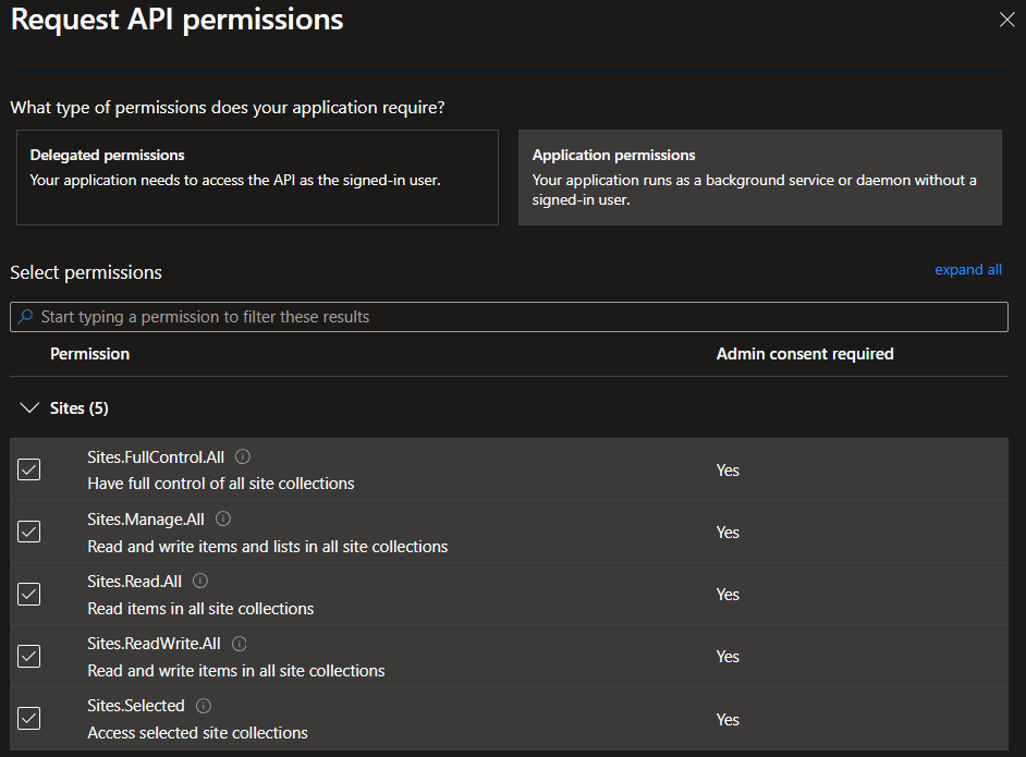 Access Project Online APIs with app only permissions - Microsoft Q&A