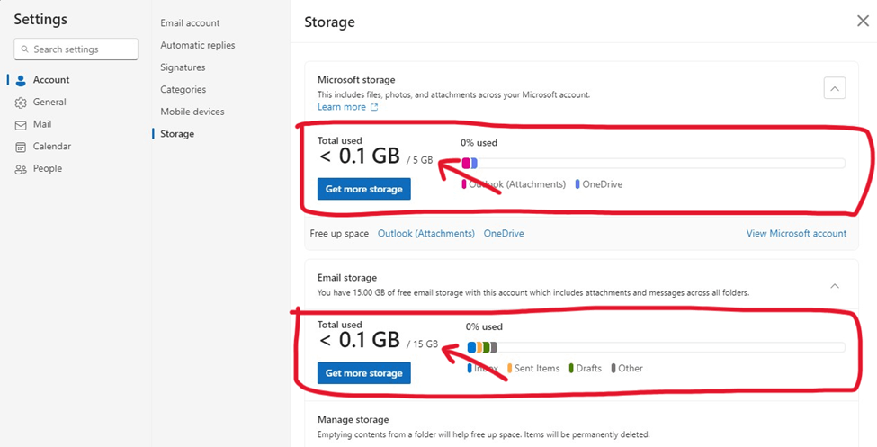 Why is the storage always getting full? - Microsoft Q&A