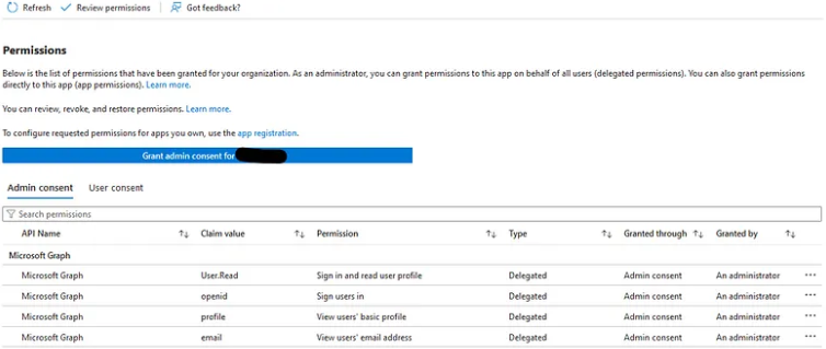 Teams Admin not recognized as Admin for scope grant - Microsoft Q&A