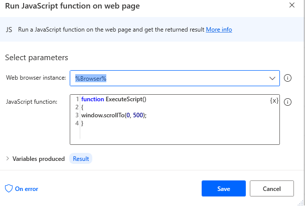 Power Automate- Vertical scroll bar - Microsoft Q&A