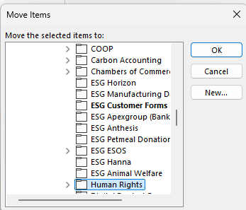 Outlook Search for a folder - Microsoft Q&A