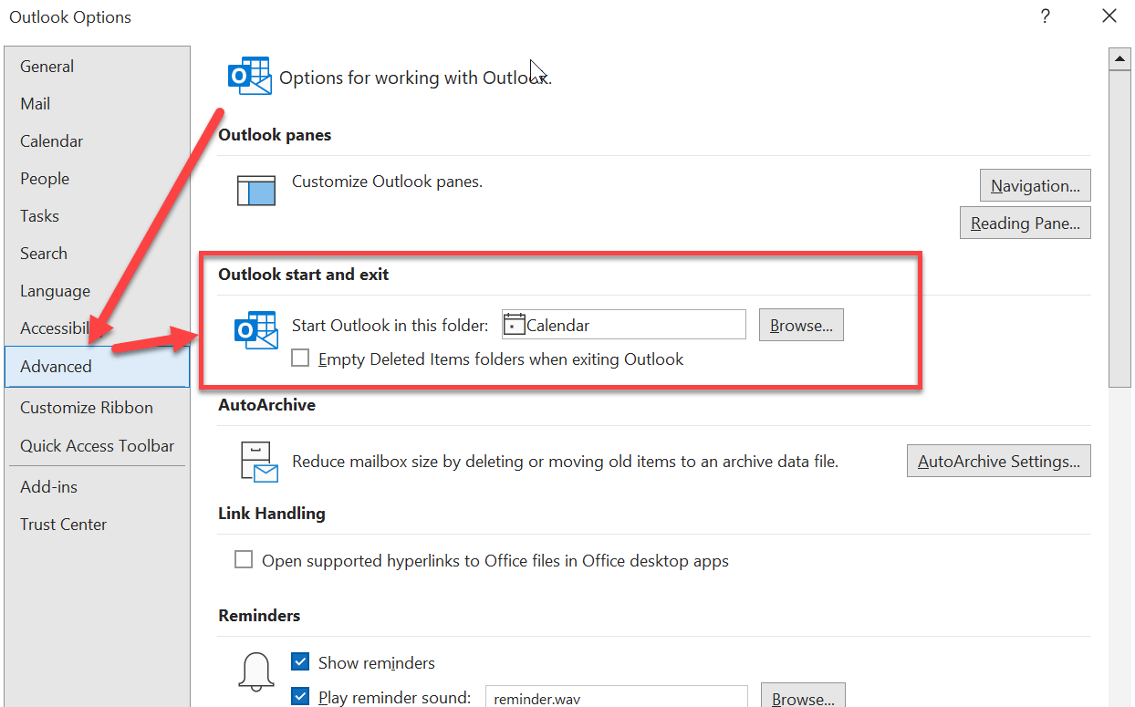 How to change the default email account when opening outlook for PC ...