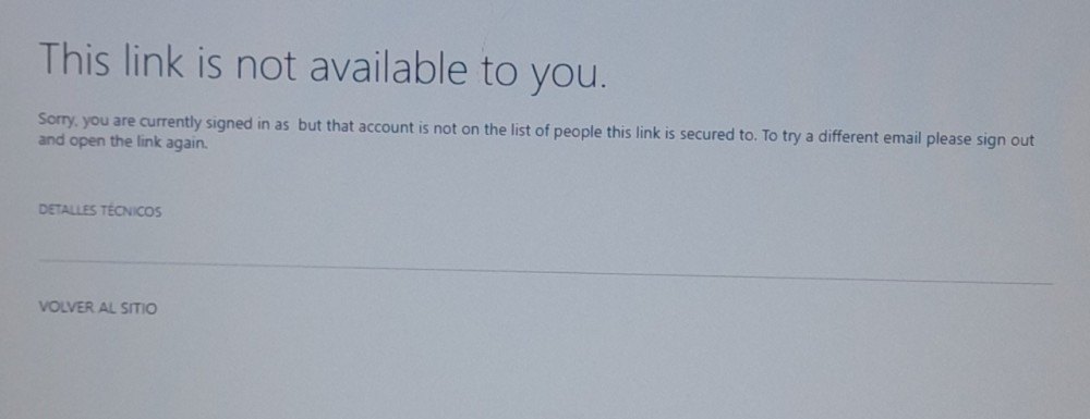This link is not available to you - Microsoft Q&A
