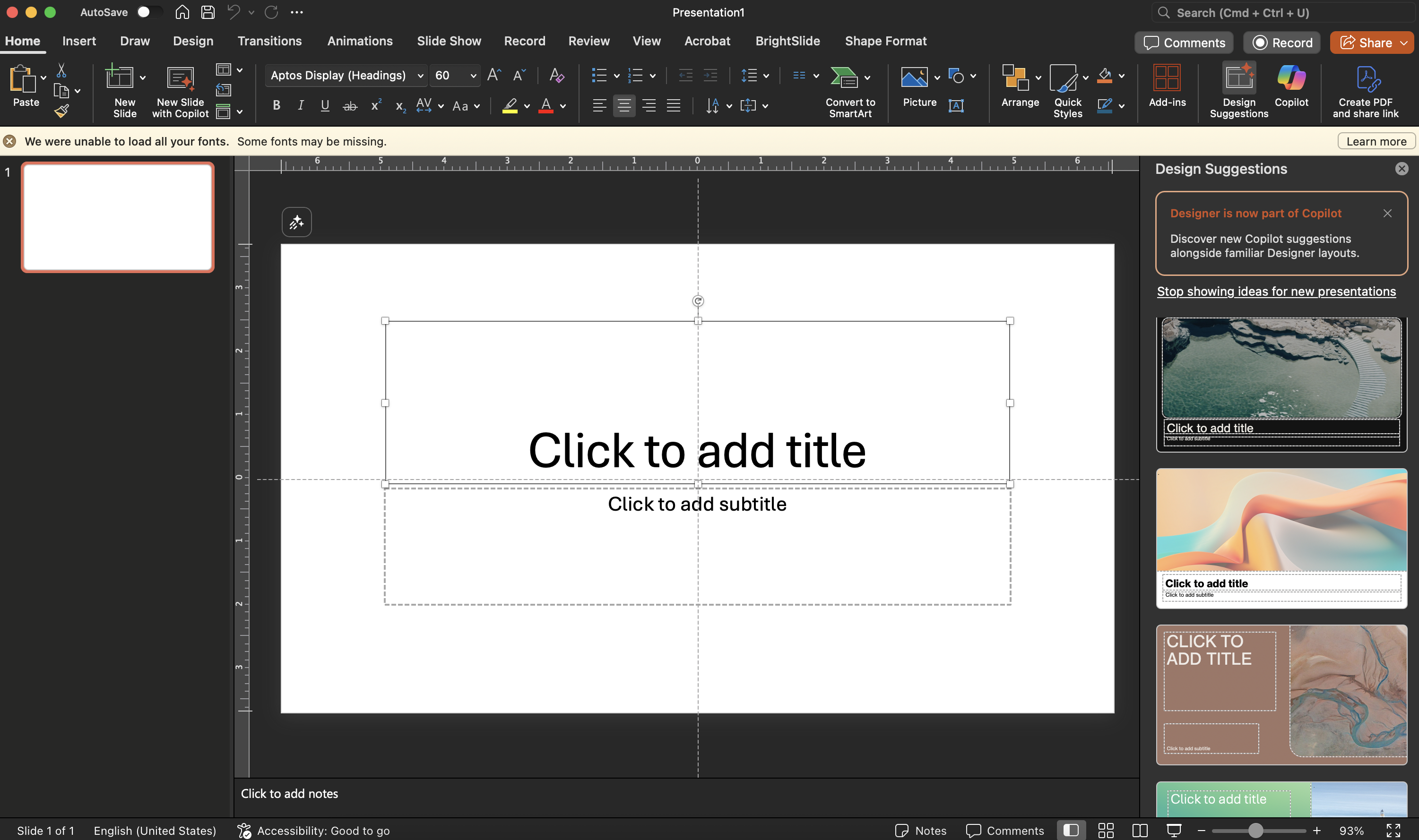 Select fonts not loading in Microsoft Powerpoint - Microsoft Q&A