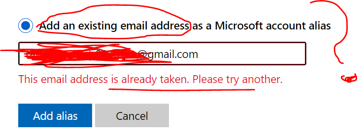 [solved] Microsoft won't allow me to remove my account alias or get rid ...