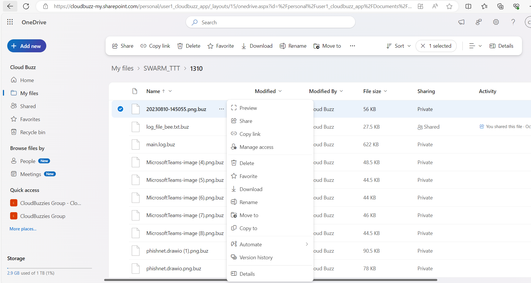 Custom Open option in File handler for OneDrive web application - Microsoft Q&A