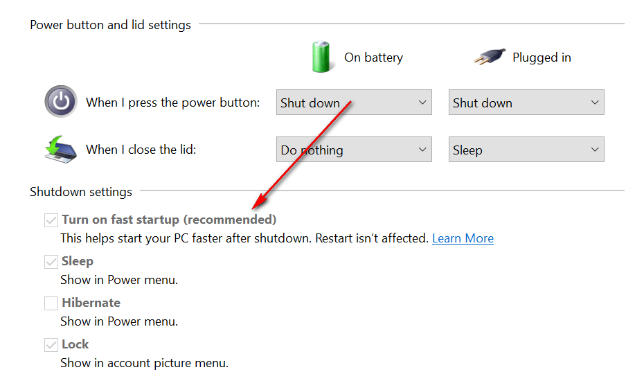 shut down does not turn off fan / laptop - Microsoft Q&A