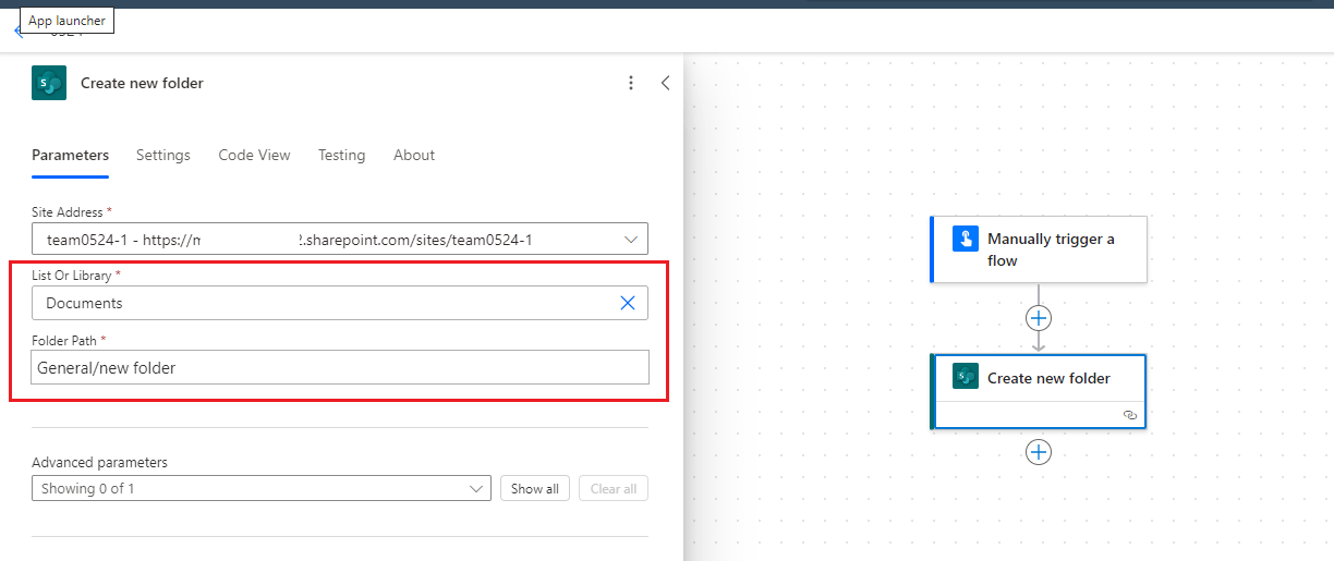 Sharepoint General Folder Not Findable For Power Automate When Trying To Automatically Create