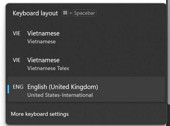 Can't delete a keyboard layout - Microsoft Q&A